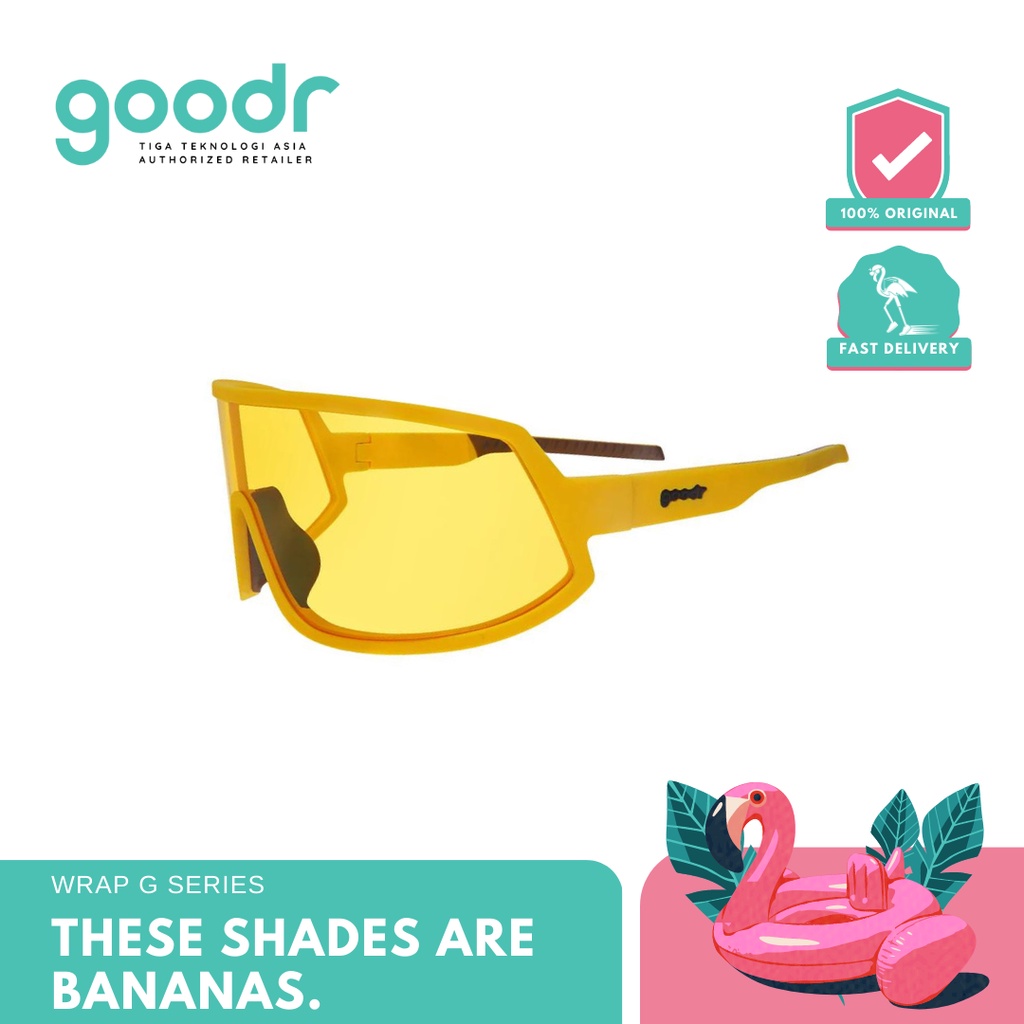 Jual GOODR KACAMATA SERIES WRAP G - THESE SHADES ARE BANANAS | Shopee ...