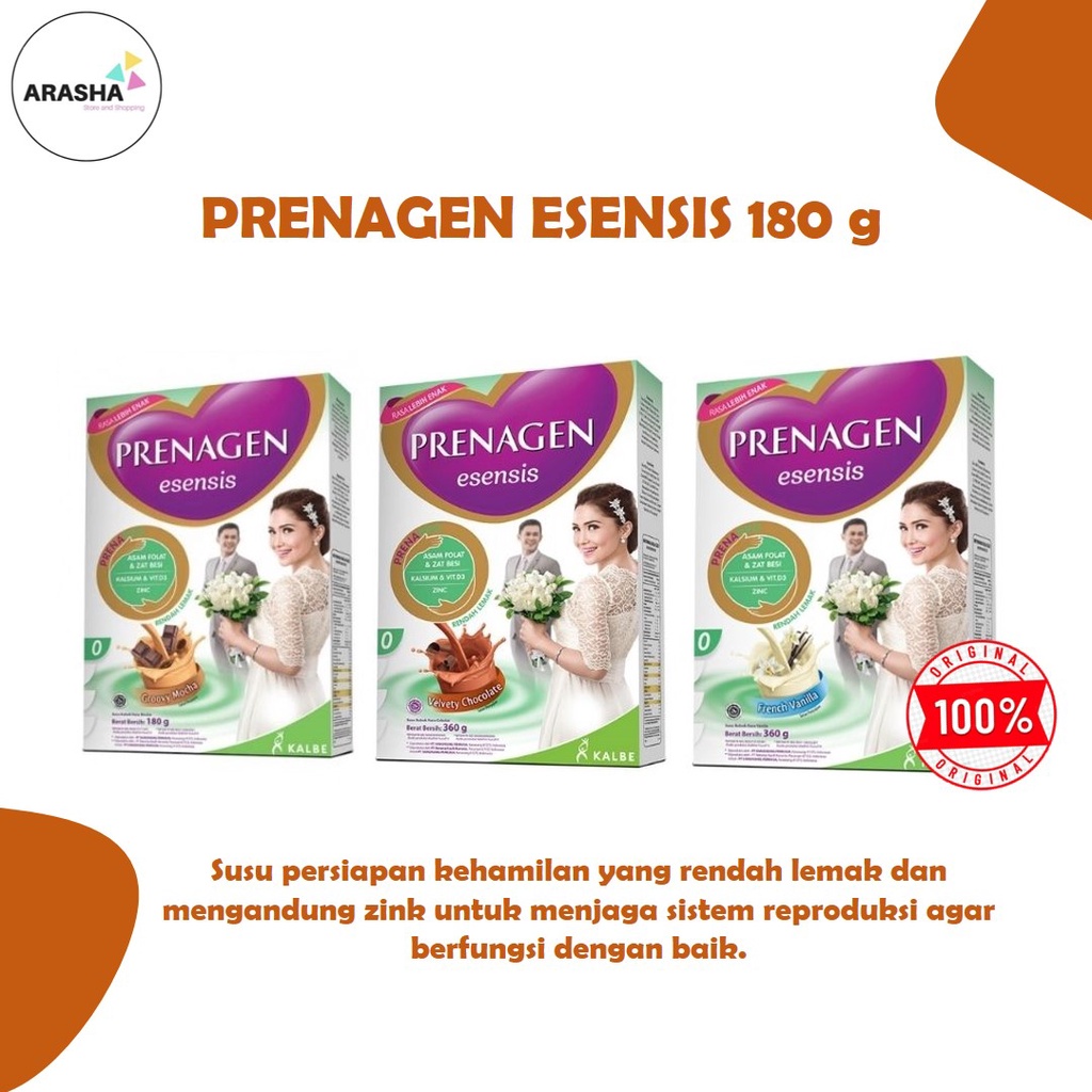 Jual PRENAGEN ESENSIS PROMIL 180 g - Rasa Cokelat - Vanila - Susu ...