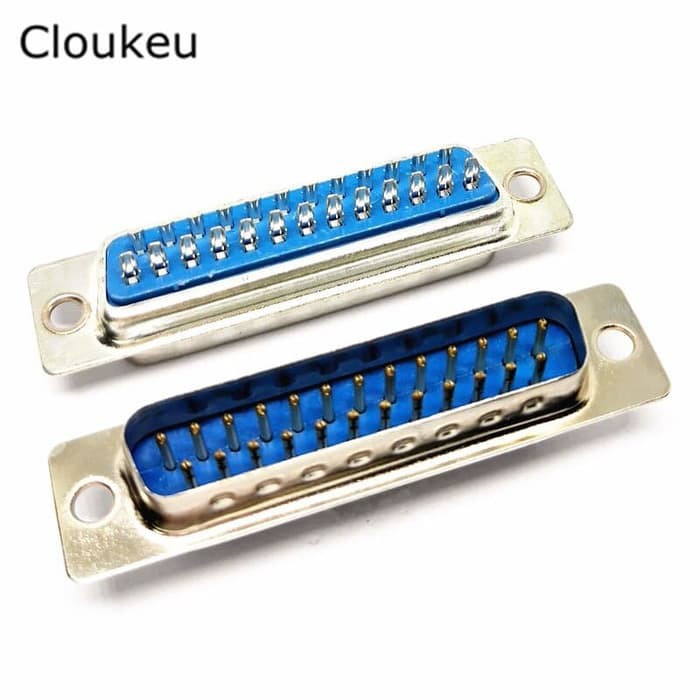Jual Connector DB 25Pin Male 25 Pin DB25 Jack Konektor Jantan | Shopee ...