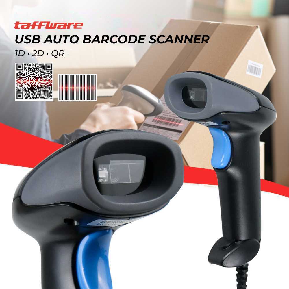Jual Alat Scan USB Auto Barcode Label Resi Scanner 1D 2D QR Code - M930 ...