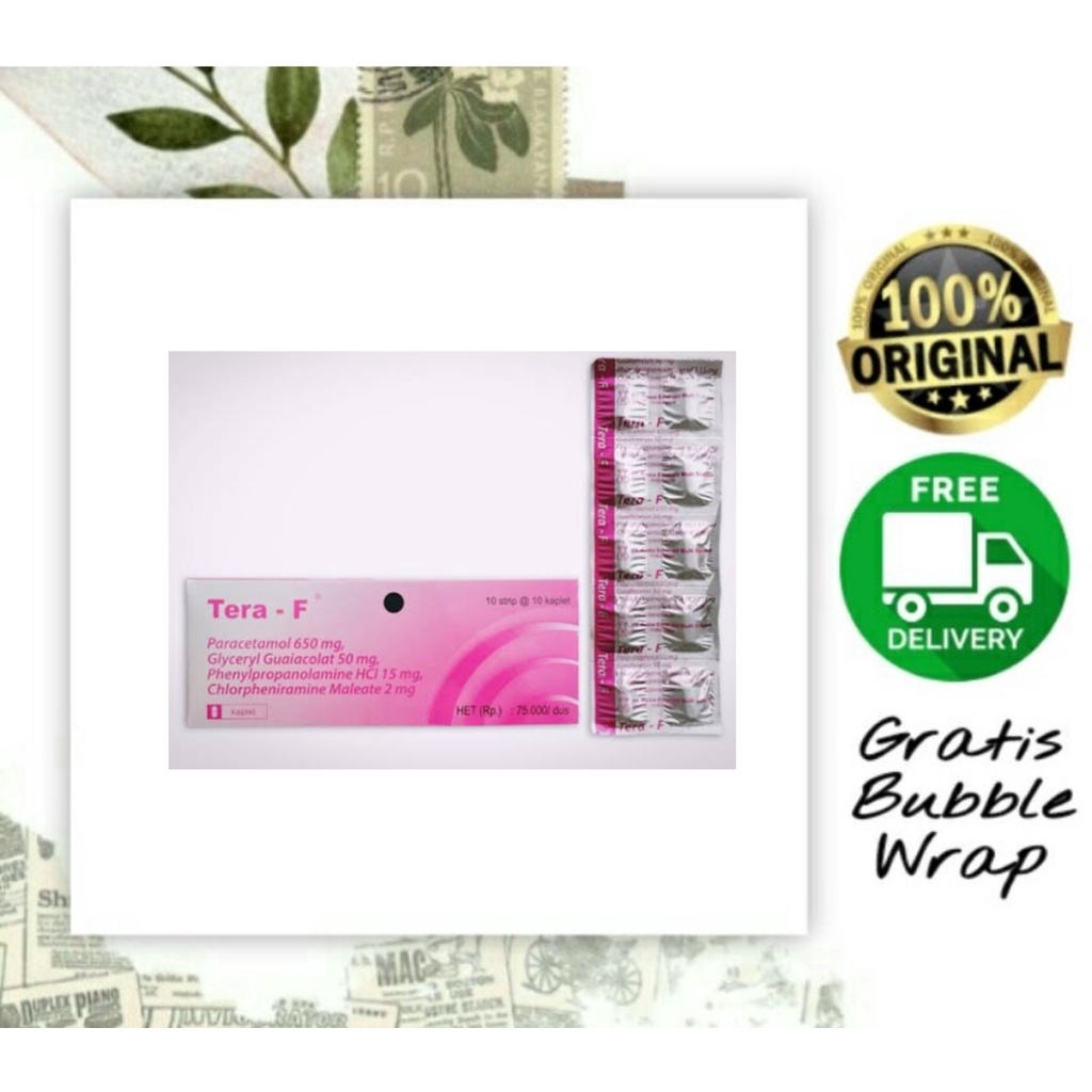 Jual Tera F / Obat Flu Batuk Demam | Shopee Indonesia
