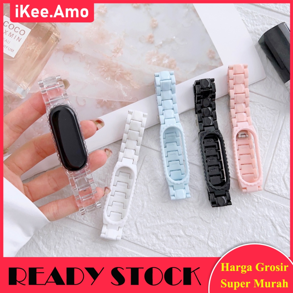 Jual Candy Strap Xiaomi Band 3 4 5 6 7 8 9 Transparent TPU Mi Band | Shopee Indonesia