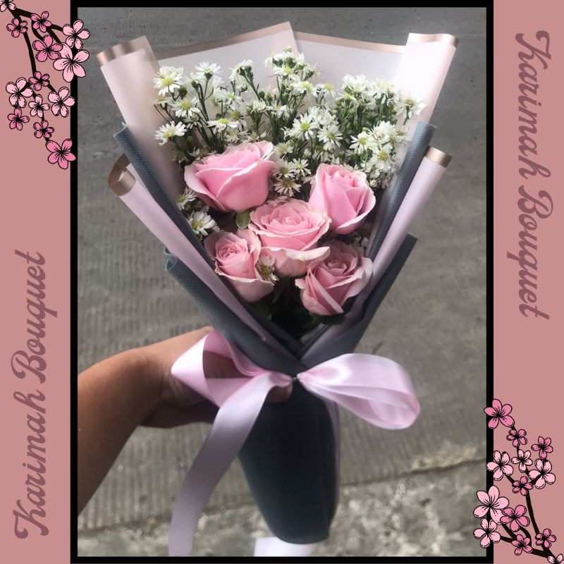 Jual LANGSUNG JADI! Buket Bunga Wisuda Bandung Flower Hand Bouquet Asli ...