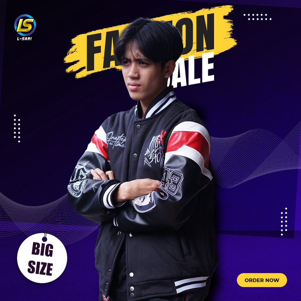 Jual Jaket Varsity Alter Ego Terbaru 2023 Big Size S M L XL XXL 3XL 4XL 5XL Bomber Jersey AE ...