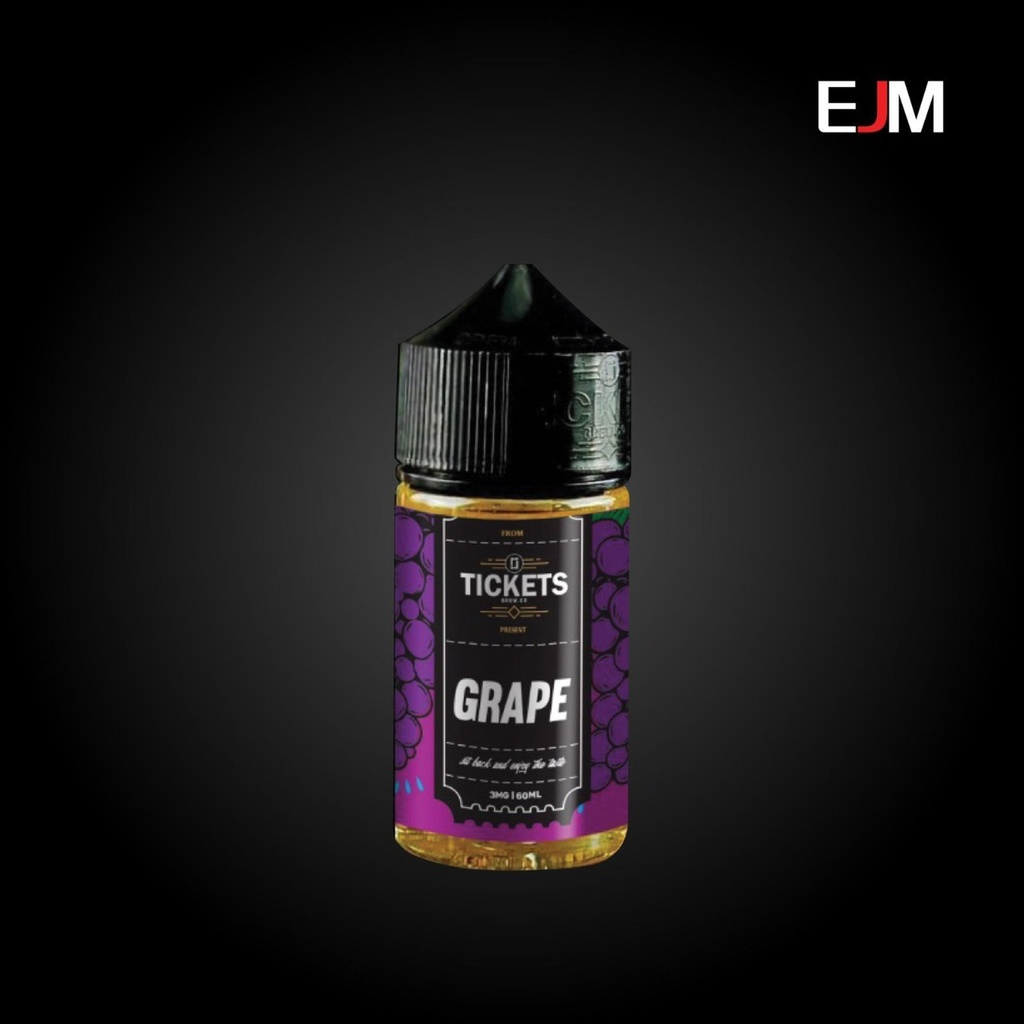 Jual LIQUID EJM TICKETS SERIES 60ML LIQUID FREEBASE EJM TICKETS LIQUID ...