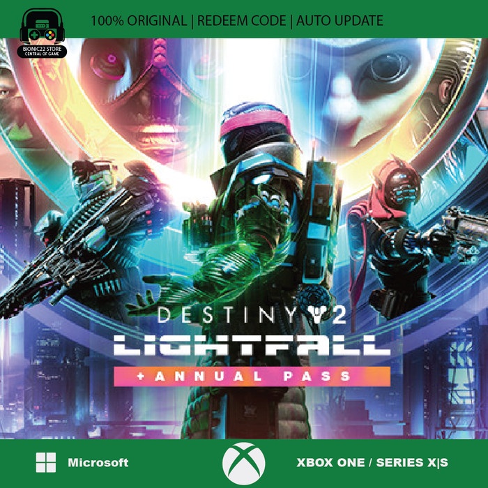Jual Destiny 2 Lightfall Xbox One Series X|S Original Redeem Code Game ...