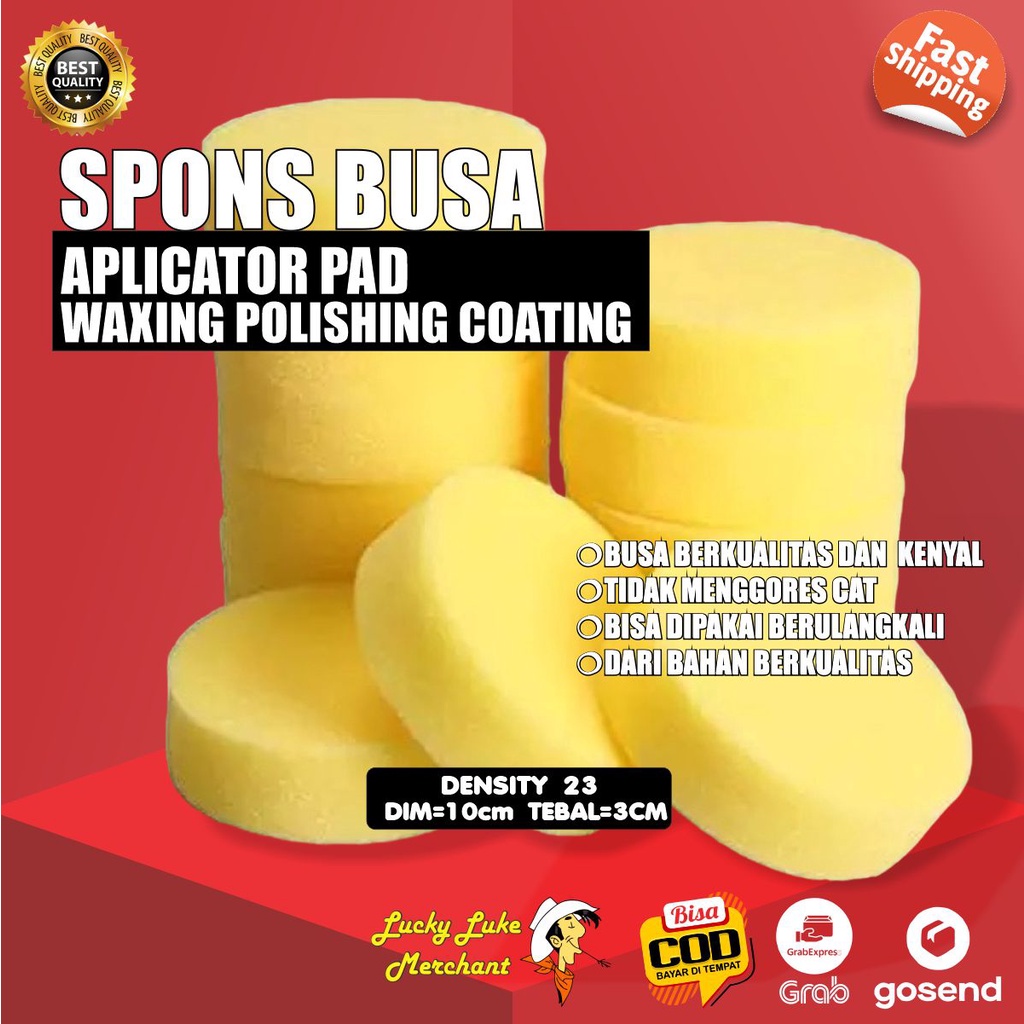 Jual Sponge Busa Foam Aplicator Pad Spons Aplikator Wash Polish Wax ...