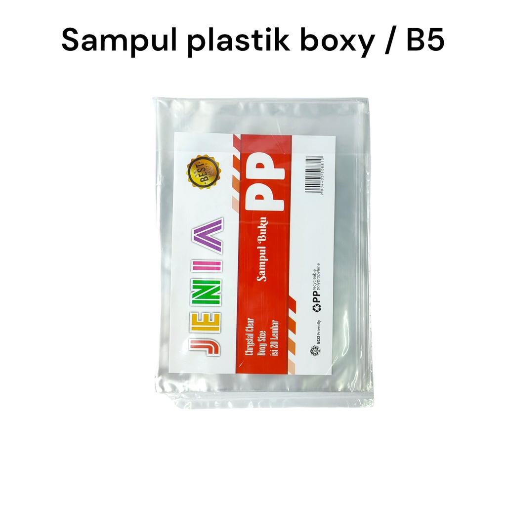 Jual SAMPUL PLASTIK BOXY B5 untuk Buku Besar (big boss Campuss) Merek ...