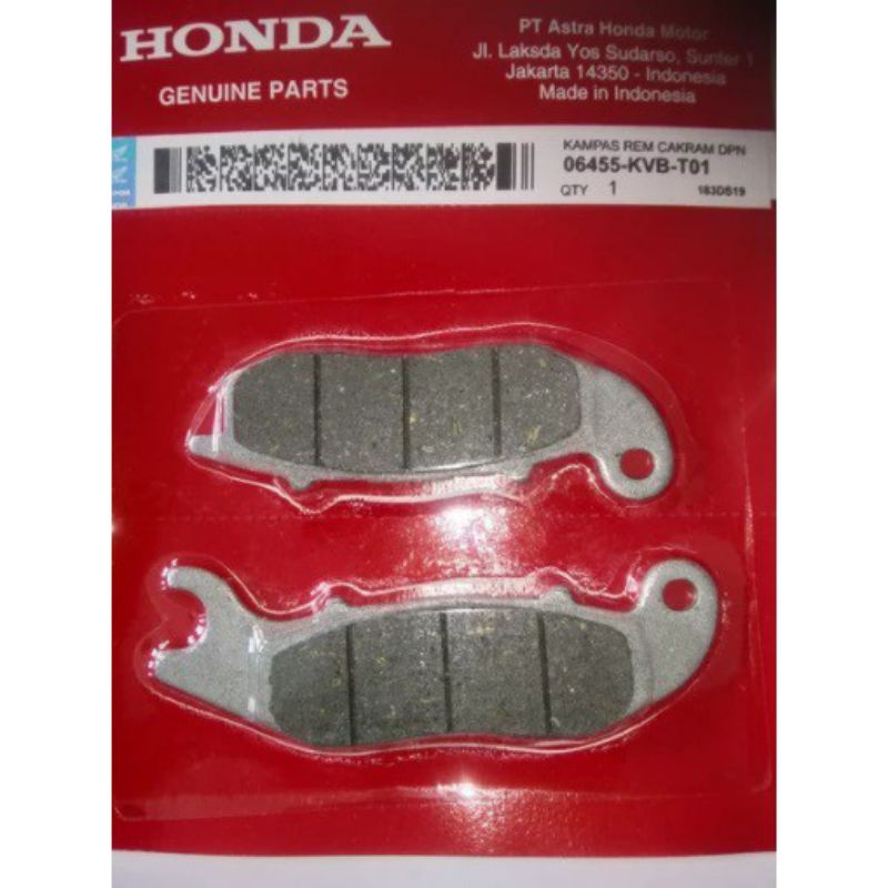 Jual DISPAD DEPAN KAMPAS REM VARIO 110 KARBU CRF150L PCX ABS (KVB ...