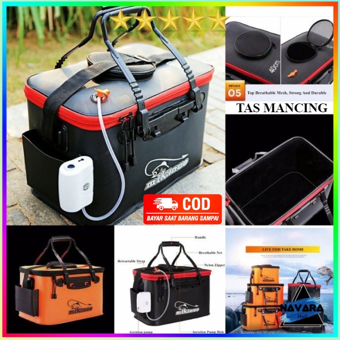 Jual COD Tas Pancing Tempat Untuk Udang Tas Mancing Perlengkapan ...