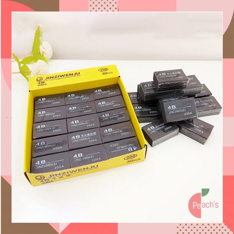 Jual PEACHs - S5730 Penghapus / Penghapus Pensil Hitam / (1 Pack ...