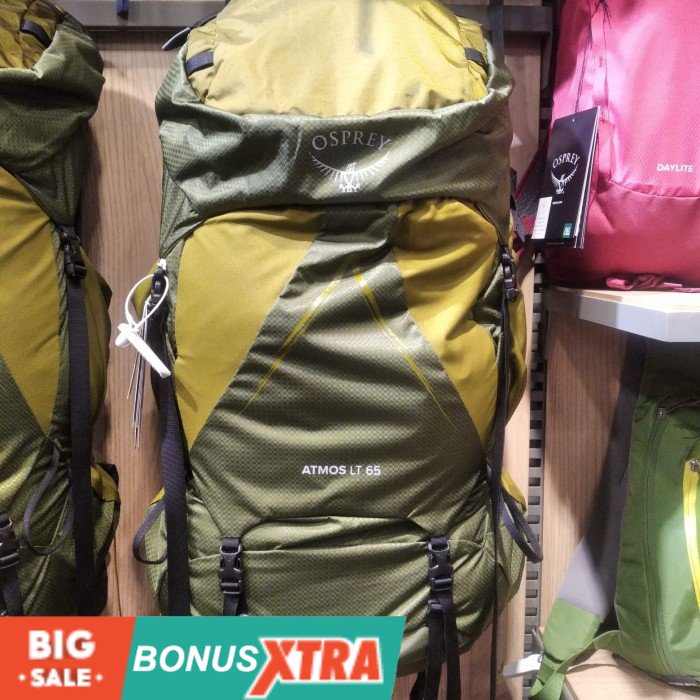 Jual Osprey Tas Gunung ATMOS AG LT 65 S23 Carrier Bag 94000 1175 Original | Shopee Indonesia