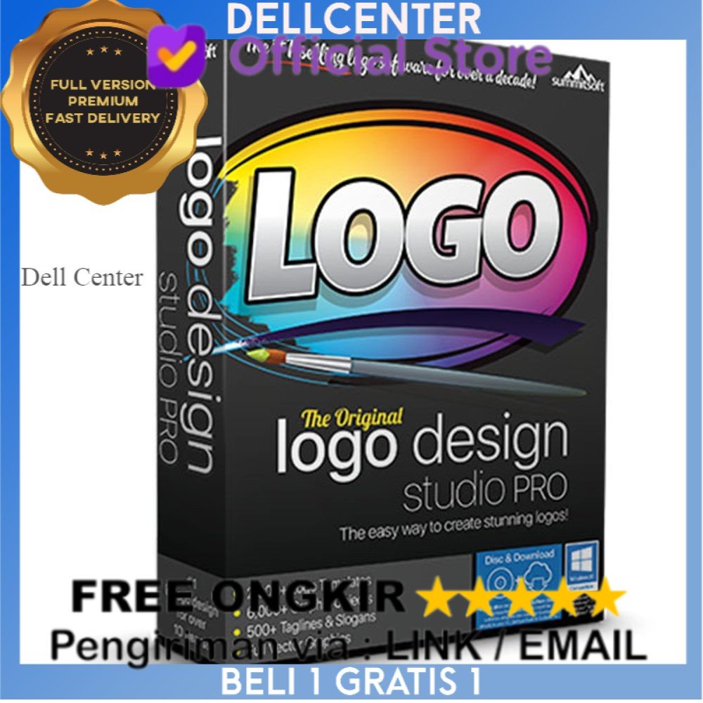 Jual SummitSoft Logo Design + Studio Pro Vector Edition 2.0 Aplikasi ...