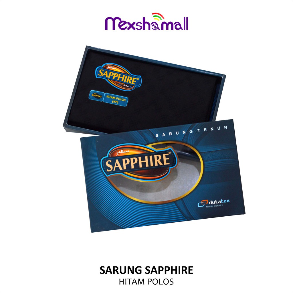Jual Sarung Sapphire Hitam Polos & Hitam Tumpal & Hitam Khusus Sarung ...