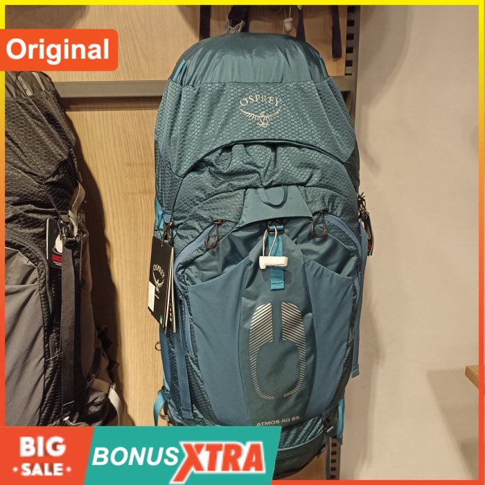 Jual Tas Gunung Osprey ATMOS AG 65 S22 Carrier Bag 94000 1137 Original Bdg | Shopee Indonesia