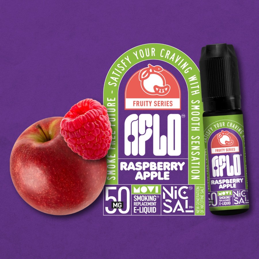 Jual LIQUID AFLO RASPBERRY APPLE SALTNIC AFLO RASPBERRY 15ML 30MG 50MG ...