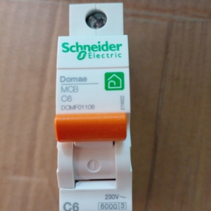 Jual Mcb SCHNEIDER Domae Original Sni Flat Price 6/ 10 / 16 / 20 /25 Ampere | Shopee Indonesia