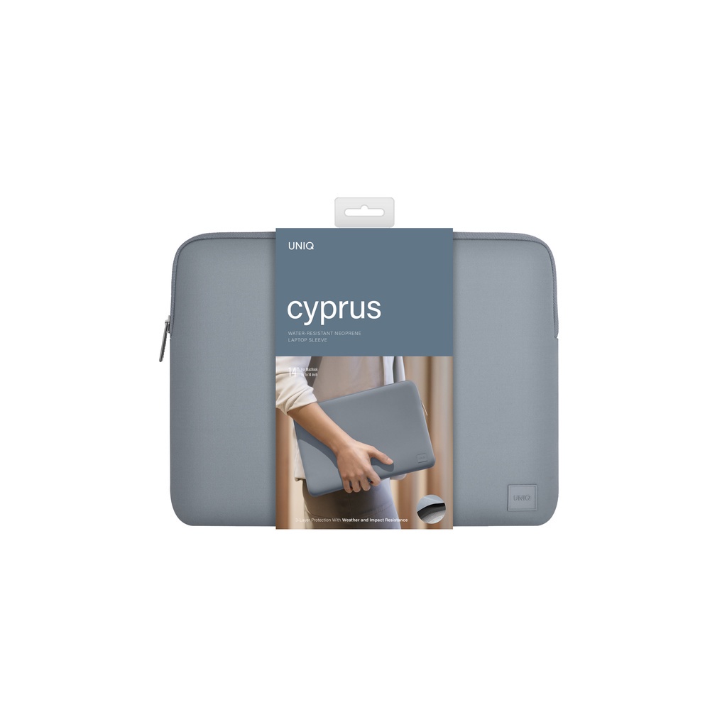 Jual UNIQ Cyprus Water Resistant Neoprene Laptop Sleeve (Up to 14 inch ...