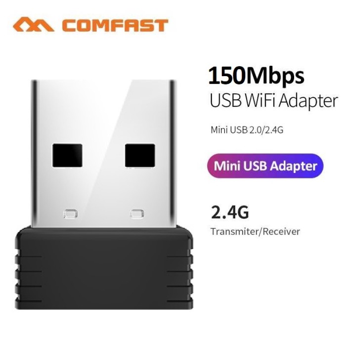 Jual COMFAST 150Mbps Wireless USB Adapter WiFi Dongle CF-710Nv4 ...