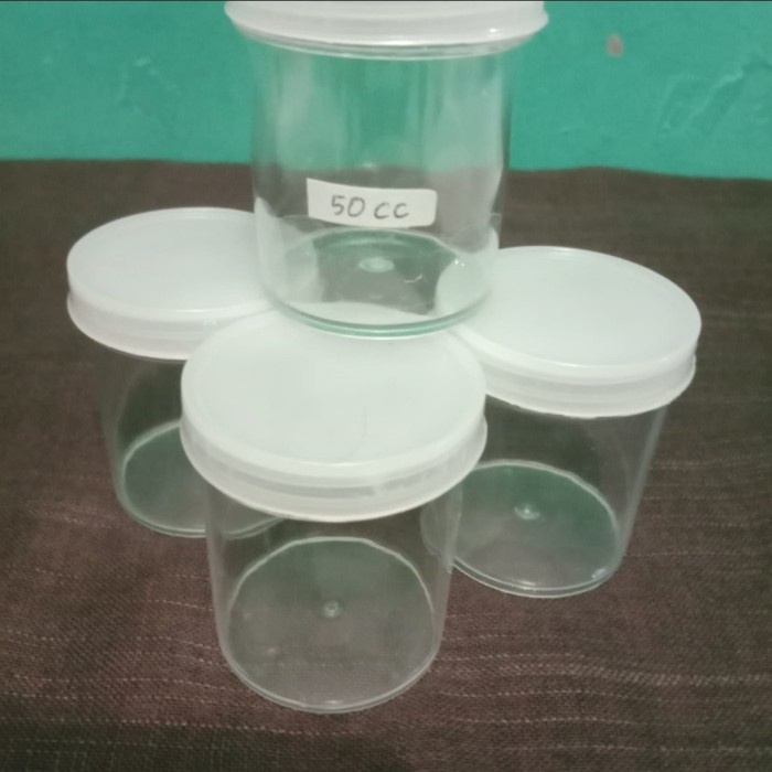Jual Pot Urine/ Pot Salep/ Pit Container 10 cc/ 20 cc/ 30 cc/ 50 cc/ 100 cc | Shopee Indonesia