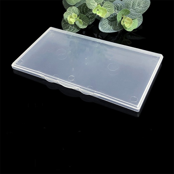 Jual Kotak Plastik Transparan Tanpa Sekat Tempat Penyimpanan Serbaguna ...