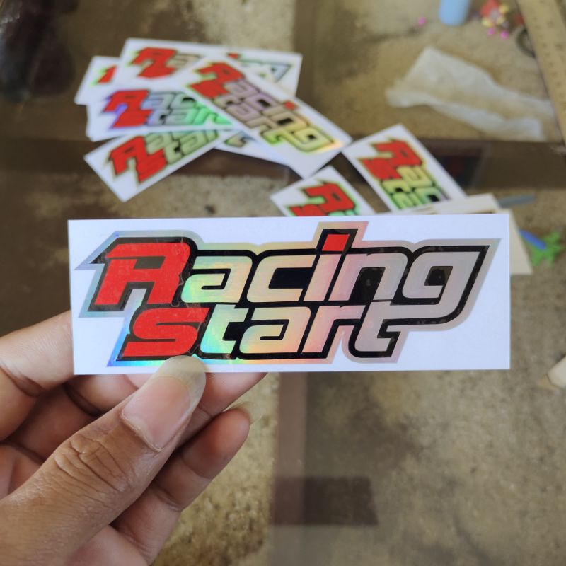 Jual stiker cuting racing start | Shopee Indonesia