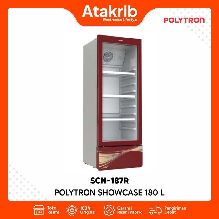 Jual POLYTRON SHOWCASE SCN-187R / SCN 187R 180L | Shopee Indonesia