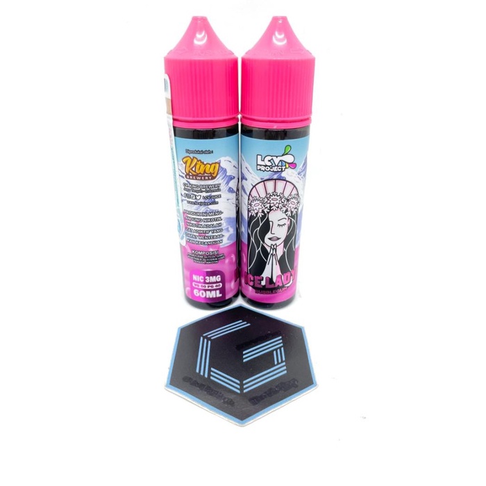 Jual Ice Lady BUBBLEGUM 60ml by Lcv Project Liquid Vape Permen Karet ...
