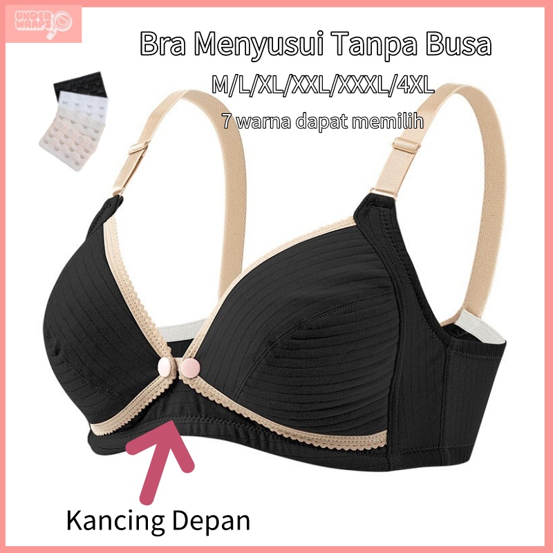 Jual ANGEL MOMMY Bh Menyusui Nursing Bra New Katun Tanpa Kawat Murah ...