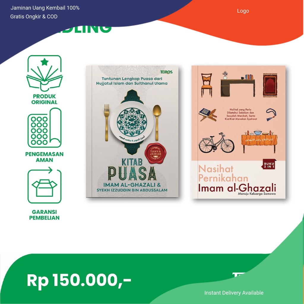 Jual Buku PAKET BUNDLING: KITAB PUASA + BUKU NASIHAT PERNIKAHAN - Imam ...