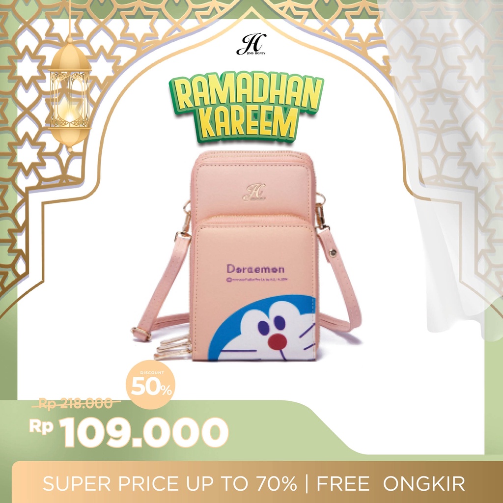 Jual Jims Honey x Doraemon Bag Tas Mini Sling Bag Original JH Special Edition | Shopee Indonesia