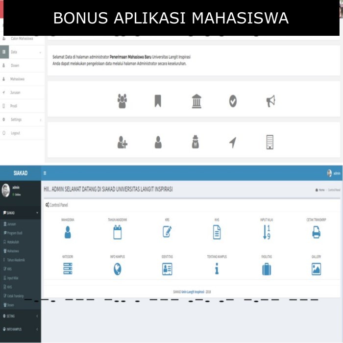 Jual Source Code Sistem Informasi Akademik Sekolah Sisfo/Siakad ...