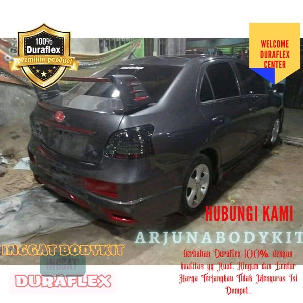 Jual sparepart bodykit Vios gen 2 yaris style 0611 body kit body kit ...