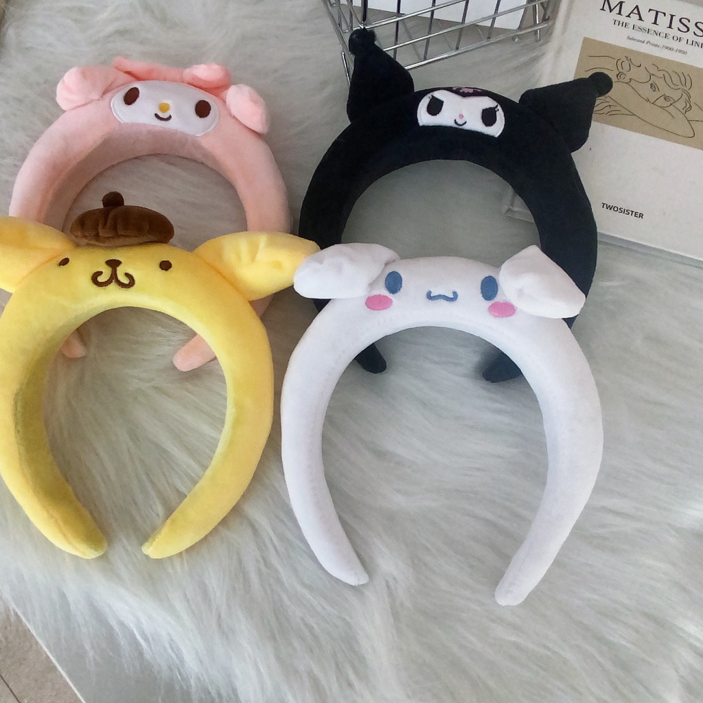 Jual ( SPM7 ) BANDO FLUFFY SANRIO HEADBAND / BANDANA SANRIO CINNAMOROLL ...