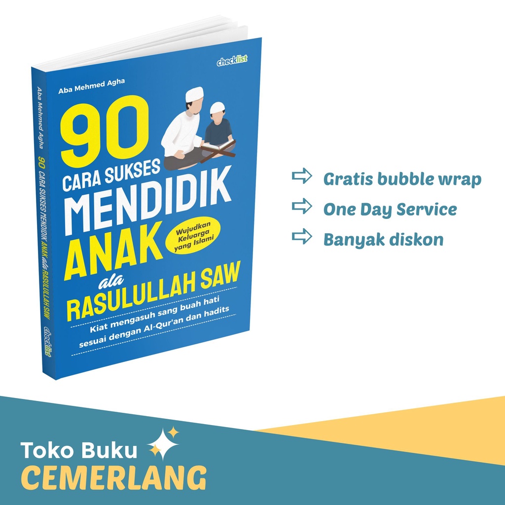 Jual Buku 90 Cara Sukses Mendidik Anak ala Rasulullah saw Parenting Islami | Shopee Indonesia