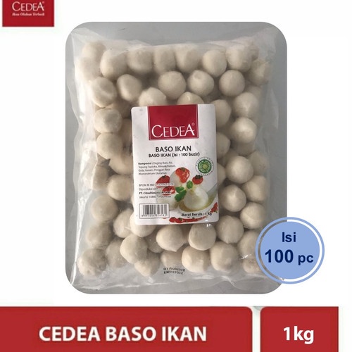 Jual cedea bakso ikan / baso ikan / fish ball kecil 1kg | Shopee Indonesia