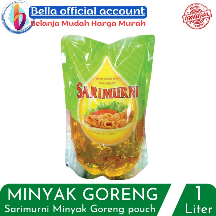 Jual Sari Murni Minyak Goreng Pouch 1 Liter / 1000 ml | Shopee Indonesia
