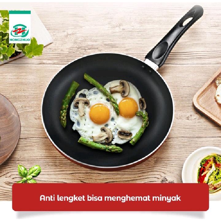 Jual Teflon Warna Ukuran Jumbo 22Cm Teplon Wajan Anti Lengket ...