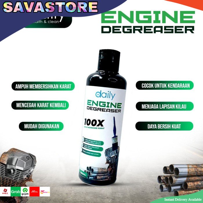 Jual Cairan Pembersih Noda Gemuk dan Bekas Oli Daily Engine Degreaser 250 ML | Shopee Indonesia