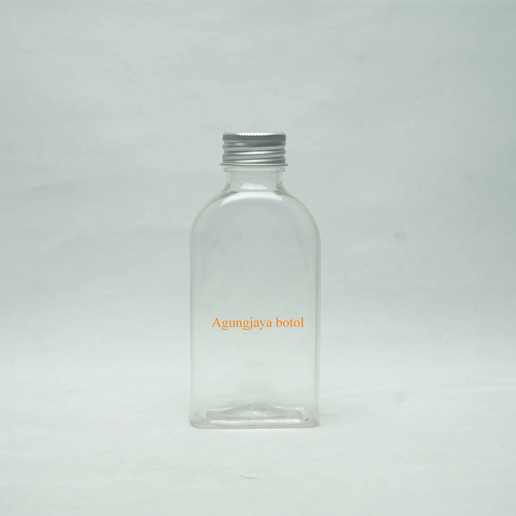 Jual Botol Pet 100 ml Pendek Natural Tutup Ulir Neck 24 / Botol Plastik / Botol Kosmetik BR PET ...
