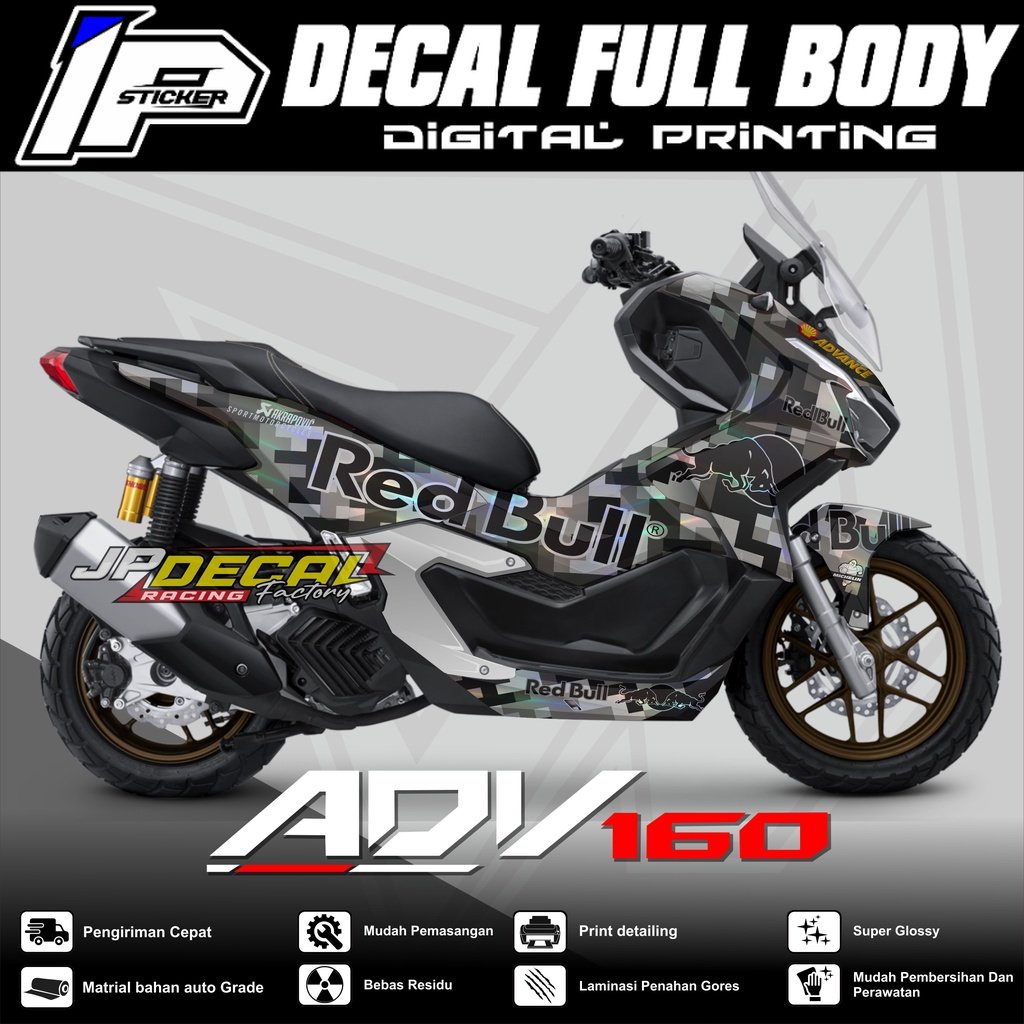 Jual Sticker Decal ADV 160 2022 Fullbody - Stiker Dekal Honda new ADV ...