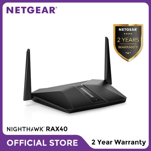 Jual Netgear RAX40 Nighthawk Smart WiFi Router AX4 4 Stream WiFi 6 M ...