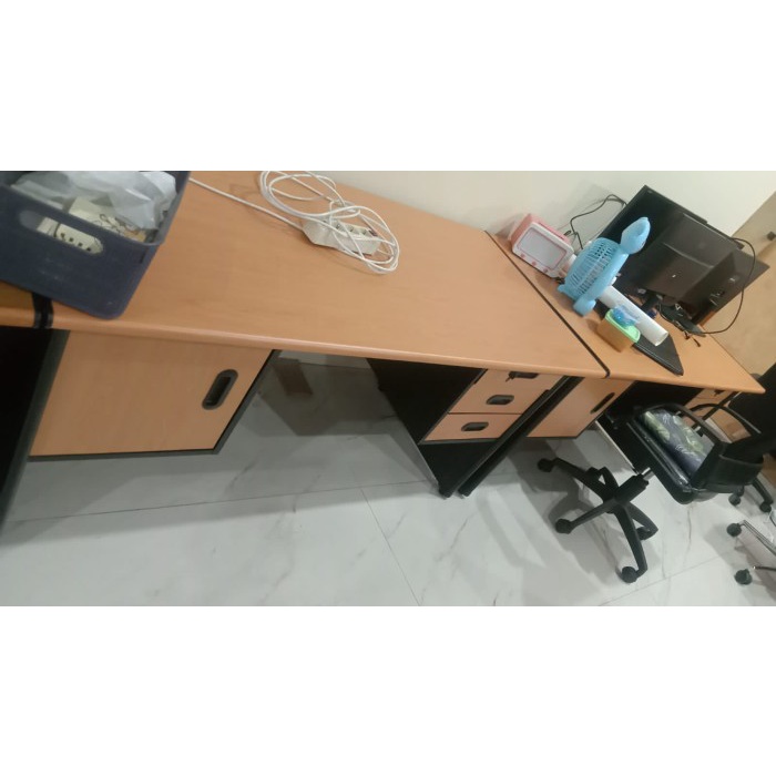 Jual Meja Kantor Meja Kerja Meja 1 Biro Uk. 150 x 70 x 75 cm SMS-List ...