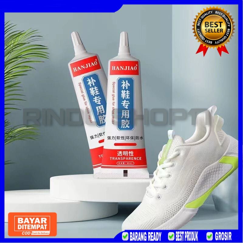 Jual Lem Perekat Sepatu Baihere 60ml Super Kuat / Cairan Penambal Sol ...