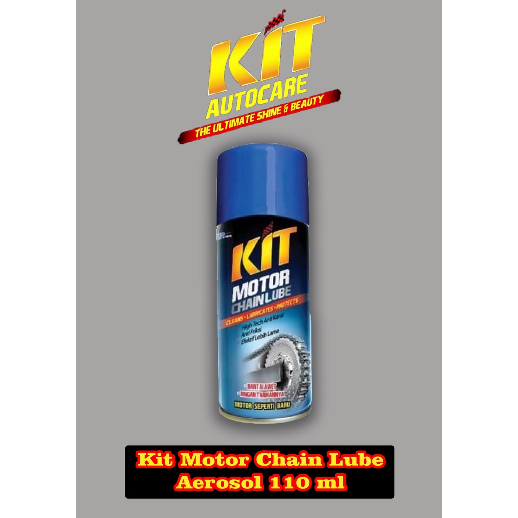 Jual kit motor chain lube aerosol 110 ml -66112 | Shopee Indonesia