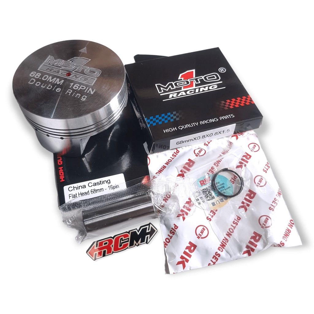 Jual PISTON SEHER SEKER DIAMETER 68MM 68 MM PIN PEN 16 P16 UNIVERSAL ...