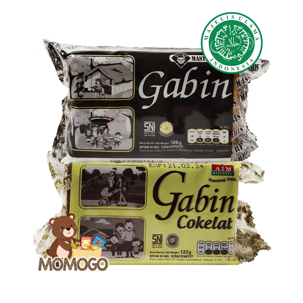 Jual GABIN COKELAT / MASTER 120GR | Shopee Indonesia