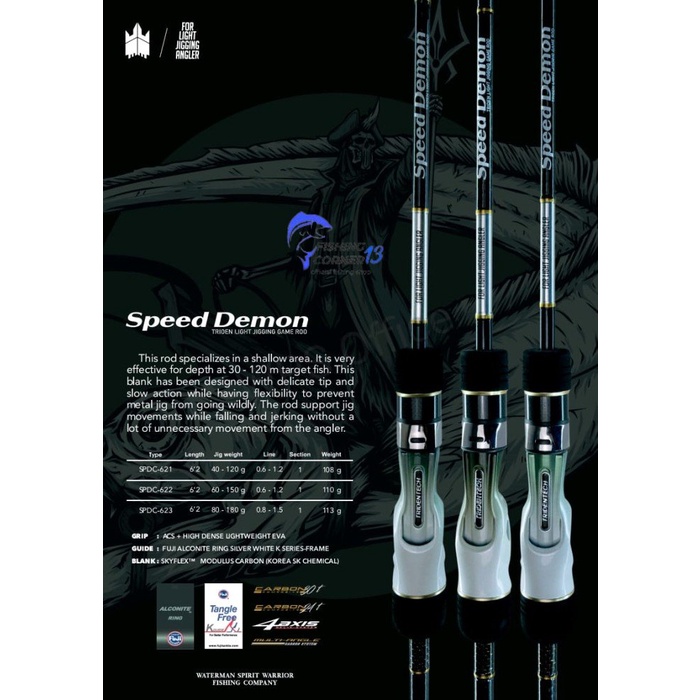 Jual ROD TRIDENTECH SPEED DEMON (OH) | Shopee Indonesia