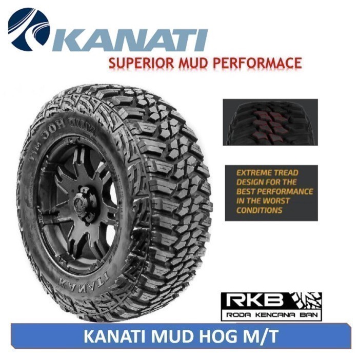 Jual KANATI MUD HOG MT 305/70 R18 10PR Ban Mobil MUD TERRAIN 4X4 ...