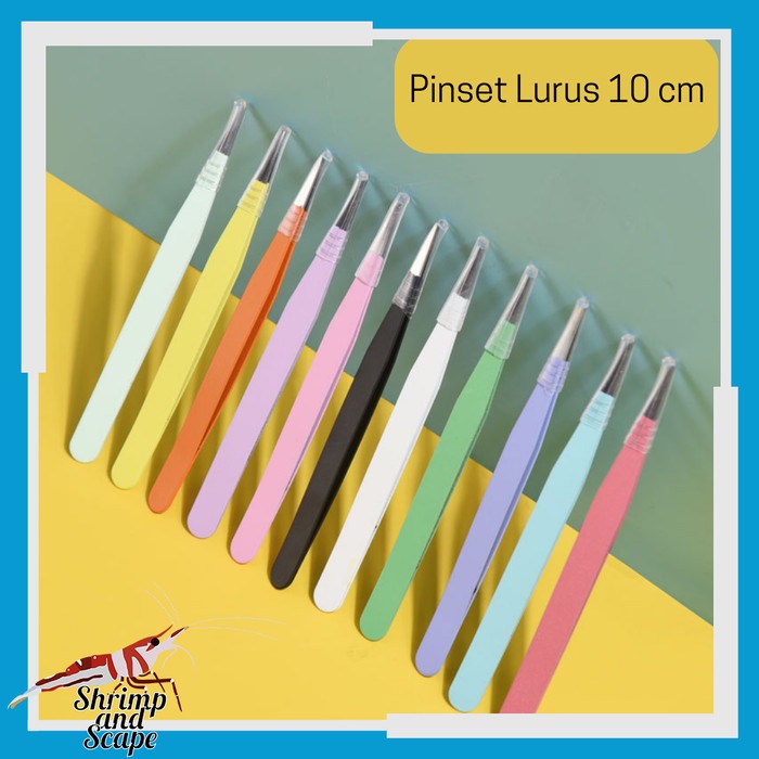 Jual Pinset Lurus Straight Tweezer Penjepit Anti Statis Stainless Steel ...